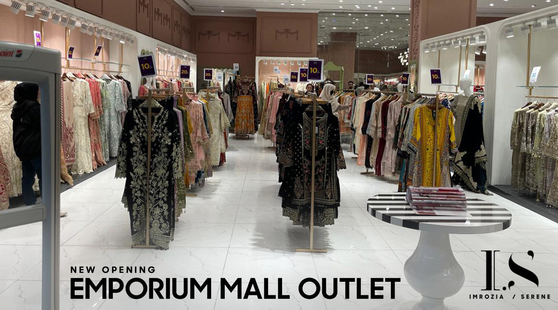 Imrozia Serene Emporium Mall Lahore | Official Outlet